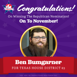 Texas Realtors Support - Ben Bumgarner