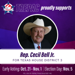 Texas Realtors Support - Cecil Bell Jr